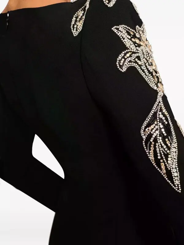 Jenny Packham Slipper Orchid Gown - Black