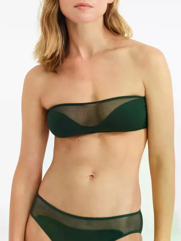 ERES Première Bandeau Bikini Top - Green