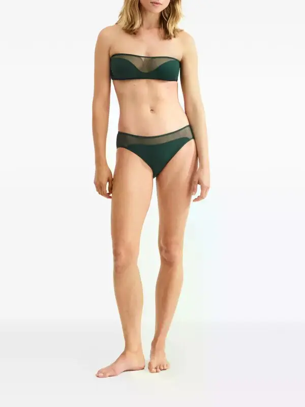ERES Première Bandeau Bikini Top - Green