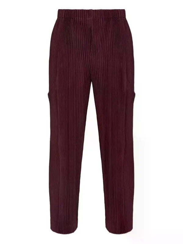 Issey Miyake Quarry Cargo-pockets Pleated Trousers