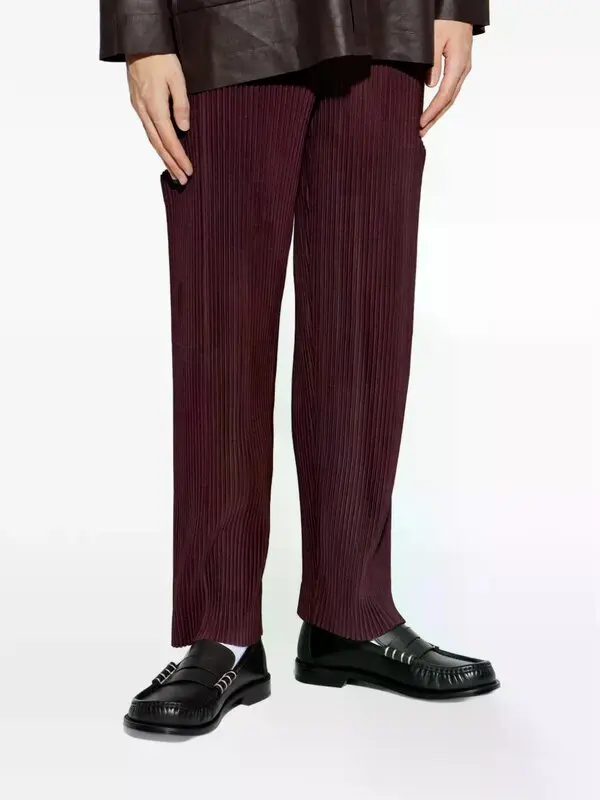 Issey Miyake Quarry Cargo-pockets Pleated Trousers