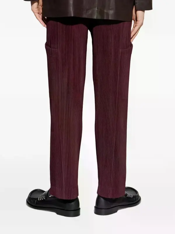 Issey Miyake Quarry Cargo-pockets Pleated Trousers