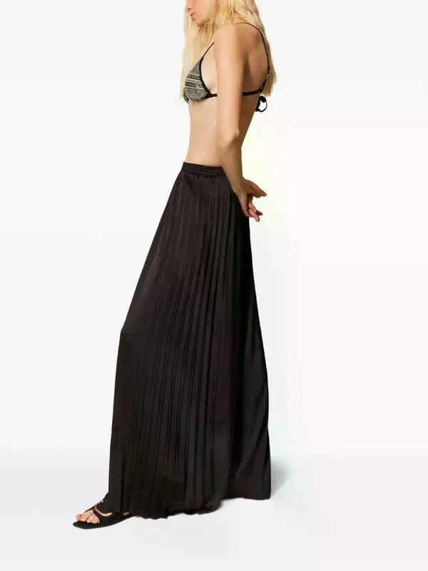 TWINSET Pleated Wide-leg Trousers