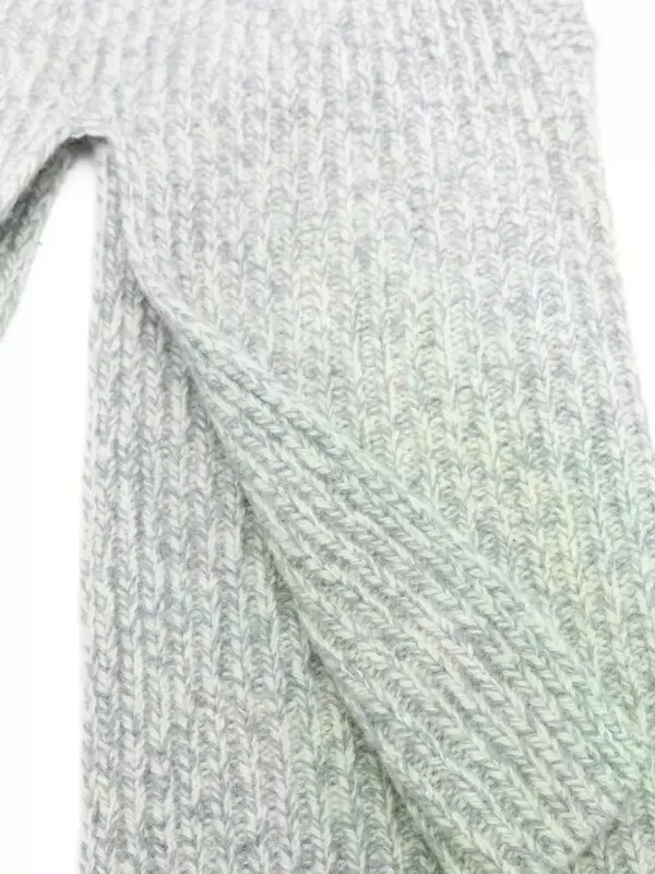 Eleventy Ribbed Wool Balaclava