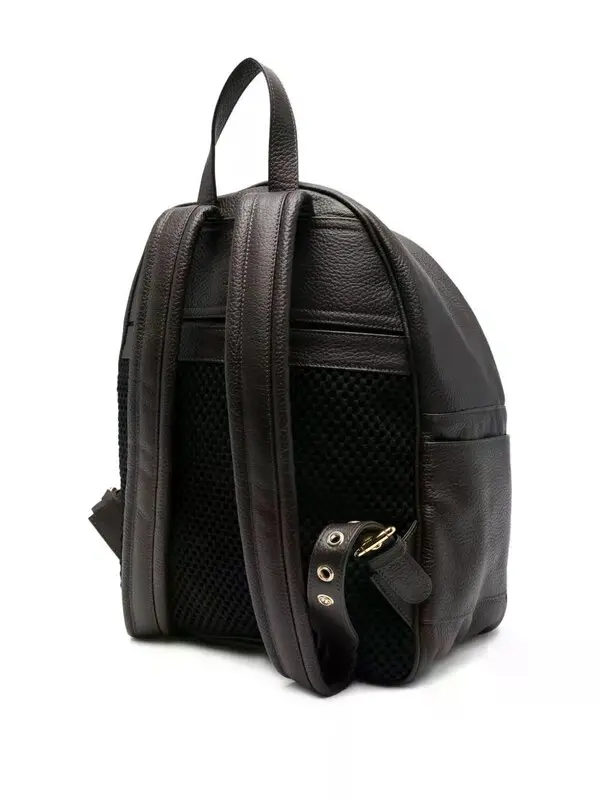 Eleventy Leather Top-handle Backpack