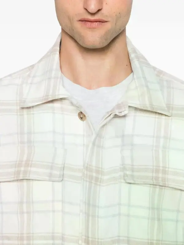 Eleventy Checked Shirt