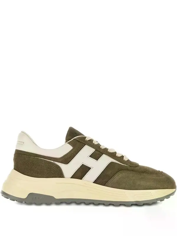 Hogan Hyperlight Logo-patch Sneakers - Brown