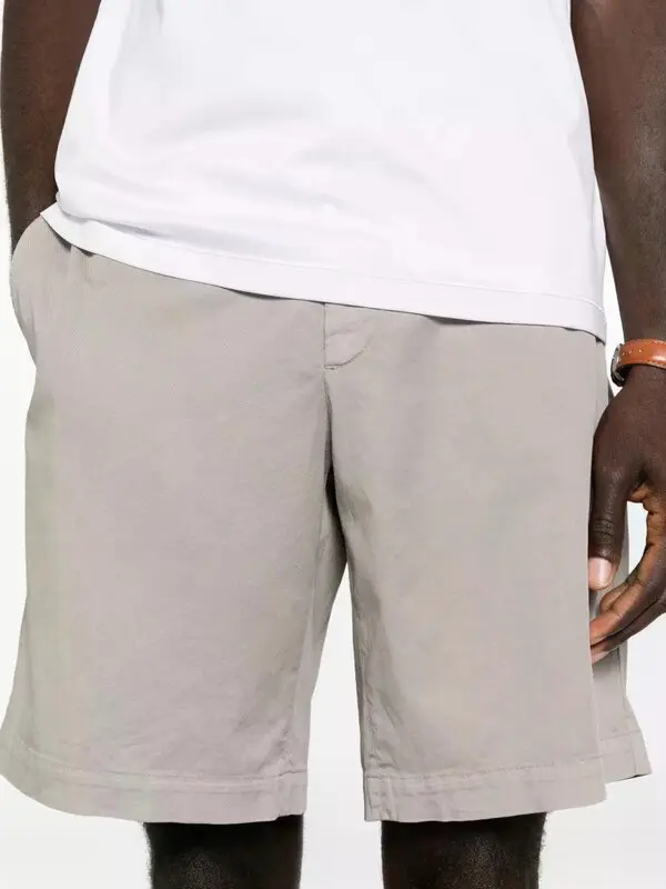 Brunello Cucinelli Button Shorts - Grey