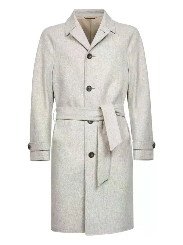 D4.0 Belted Coat - Neutrals