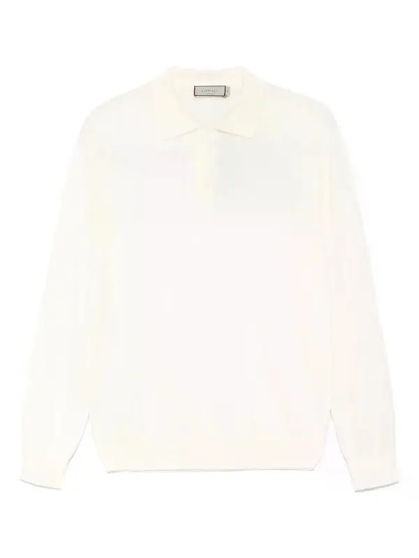 Canali Long-sleeve Polo Shirt