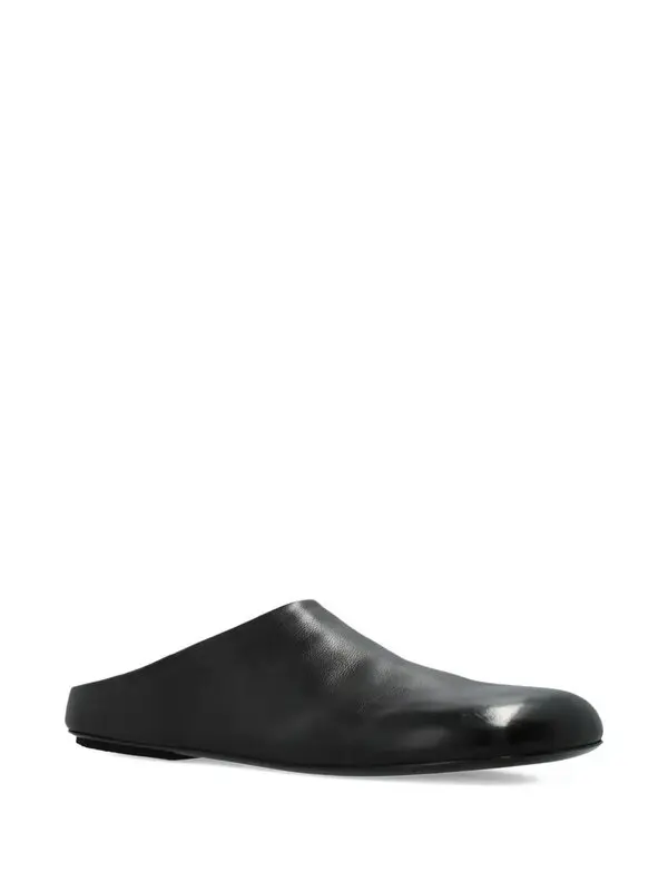 Marsèll Passo Round-toe Mules - Black