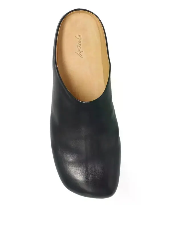 Marsèll Passo Round-toe Mules - Black