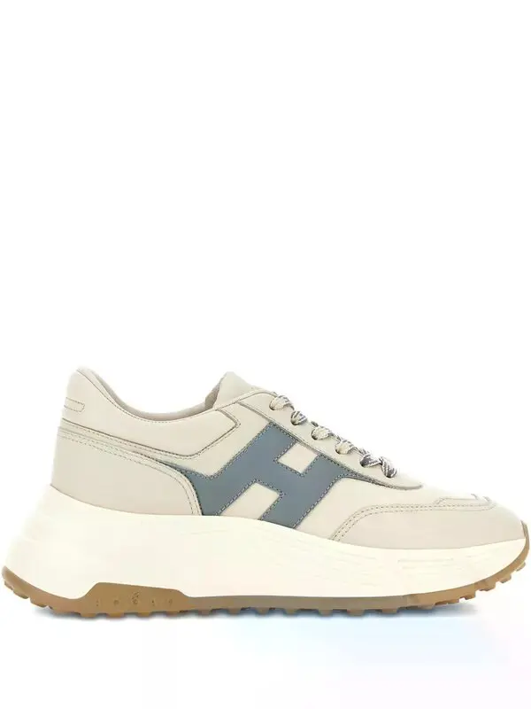 Hogan Hi-fi Leather Sneakers - Neutrals