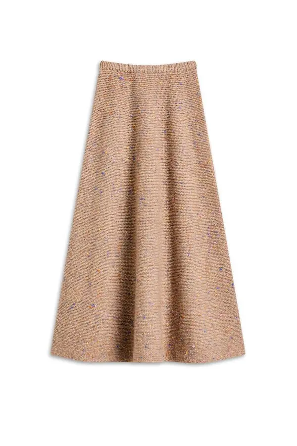 Scanlan Theodore Confetti Skirt - Camel
