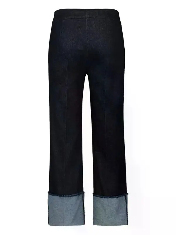 Avenue Montaigne Bonnie Cuffed-hem Jeans