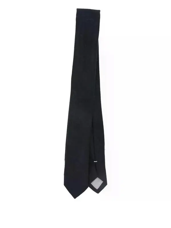 Eleventy Wool Tie - Blue