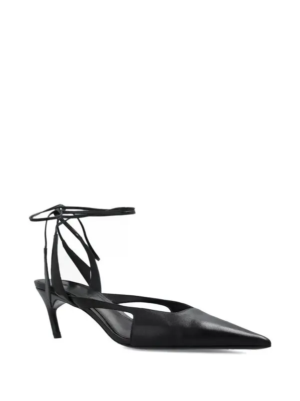 Attico Diane Ankle-tie Pumps