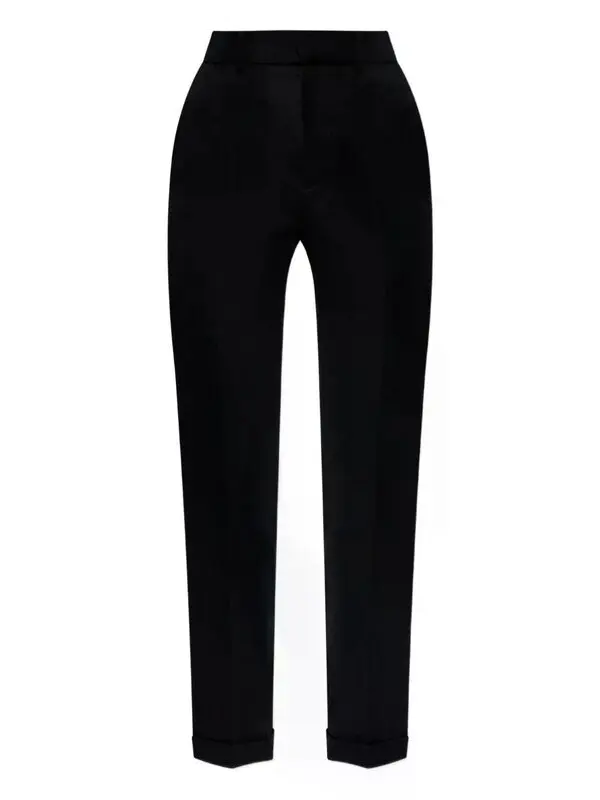 Attico Turn-up Hem Trousers
