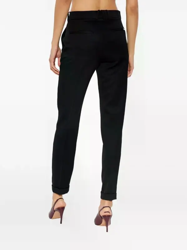 Attico Turn-up Hem Trousers