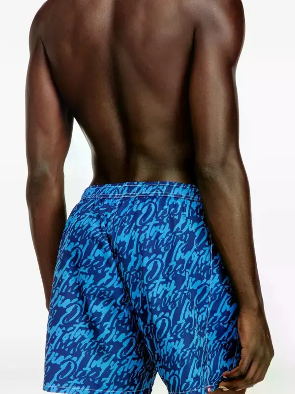 DIESEL Printed Swim Shorts