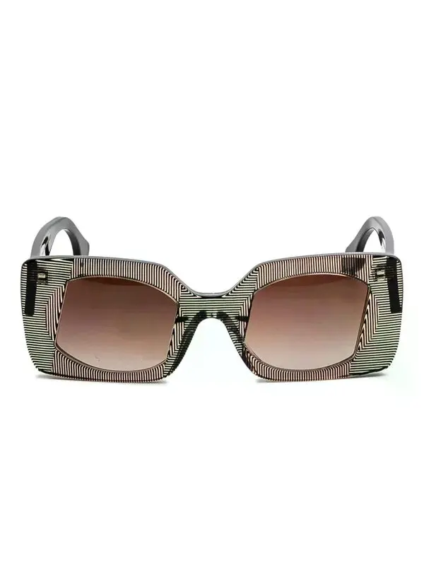 FACE À FACE Flare1 Rectangle-frame Sunglasses - Neutrals