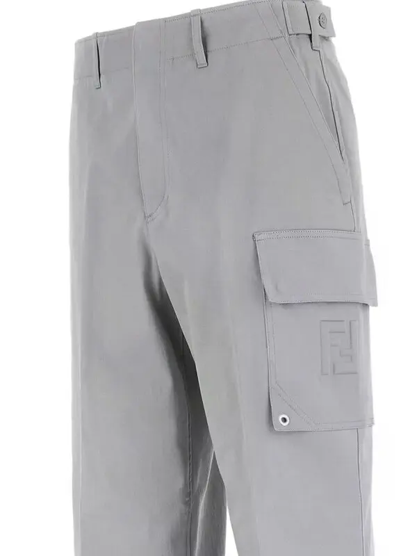 Fendi Logo-detail Trousers
