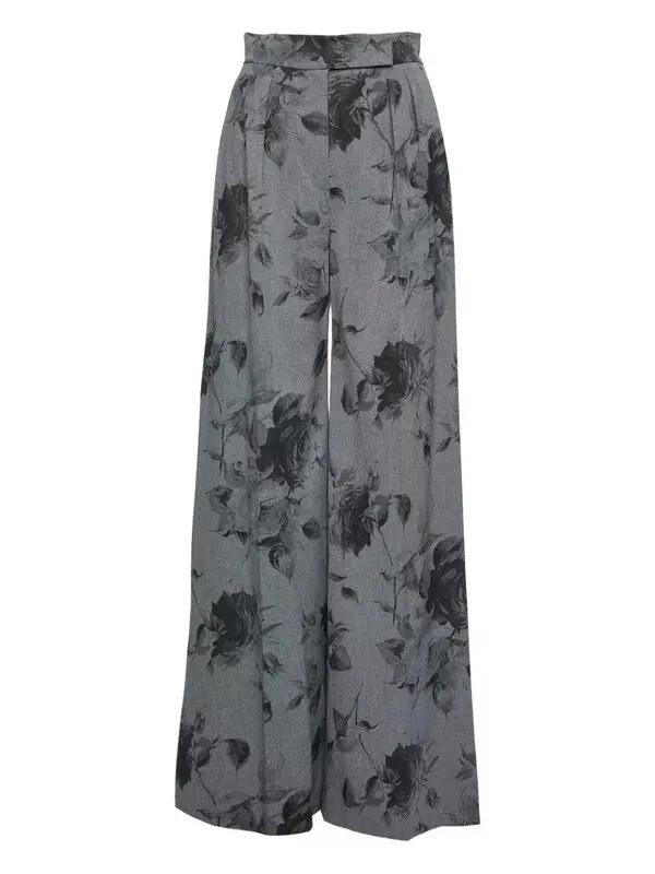 NISSA Floral-print Trousers