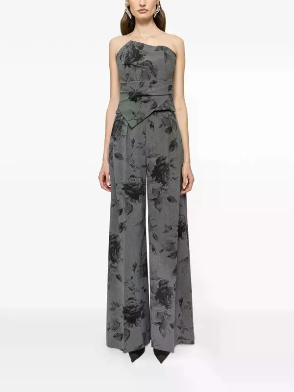 NISSA Floral-print Trousers