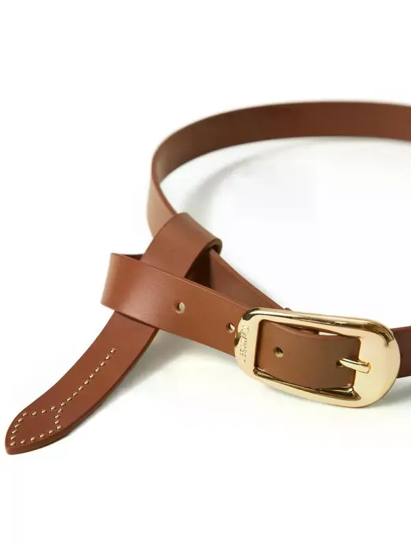 TWINSET Studded Leather Belt