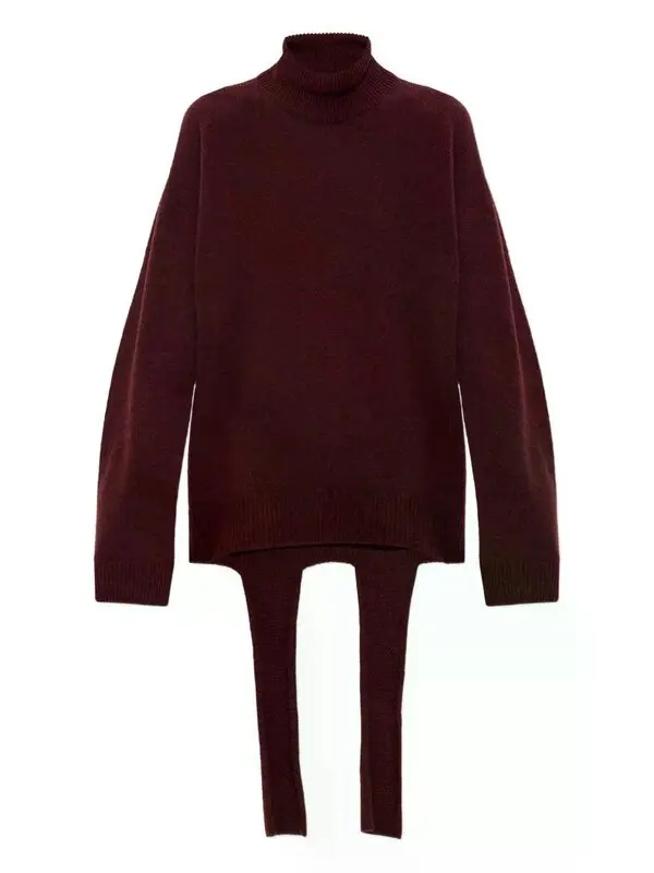 Issey Miyake Turtleneck Wool Sweater