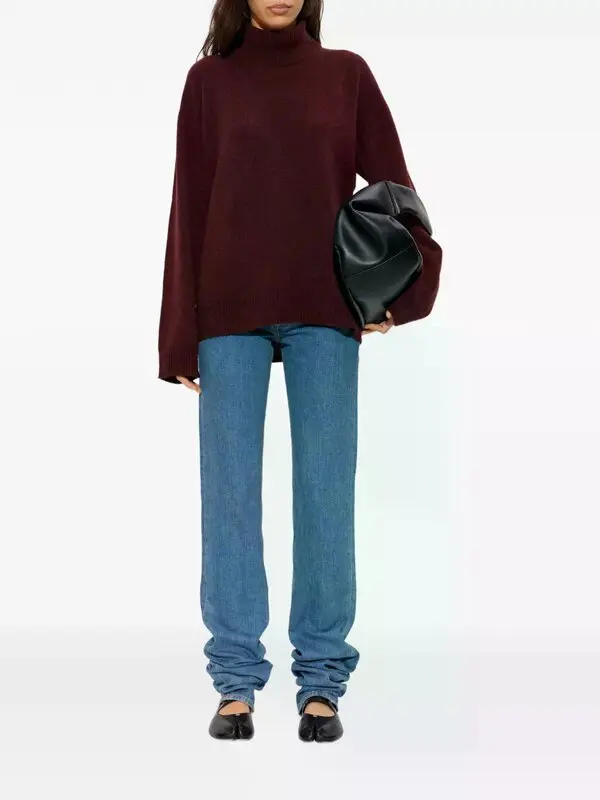 Issey Miyake Turtleneck Wool Sweater