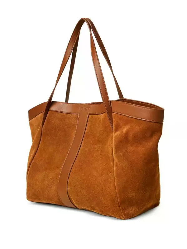TWINSET Paneled Tote Bag
