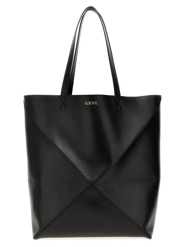 Loewe Puzzle Fold Tote Xl - Black