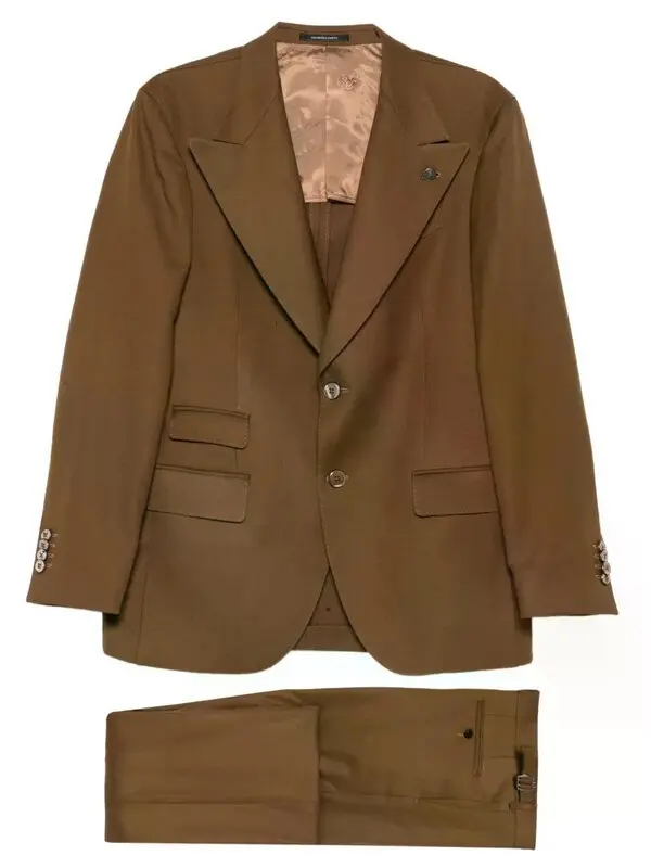 LUIGI BIANCHI MANTOVA Flap-pocket Buttoned Suit