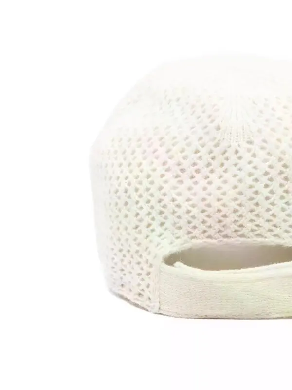 Eleventy Knitted Baseball Cap - Neutrals
