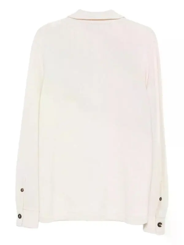 Eleventy Button-down Cashmere Overshirt