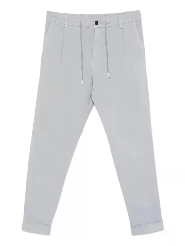 Eleventy Pleat-detail Drawstring Trousers