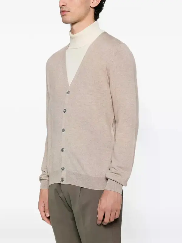 GIUUNO Buttoned Cardigan - Neutrals