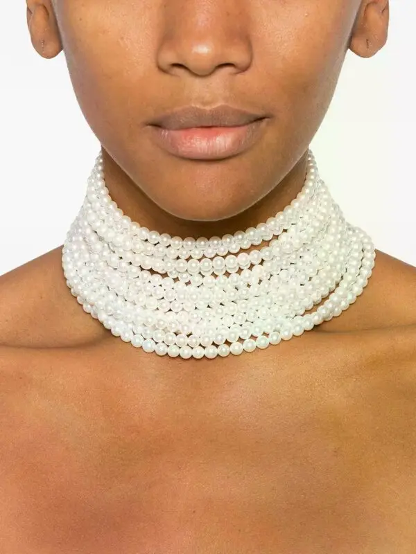 ATU BODY COUTURE Multistrand Pearl Necklace