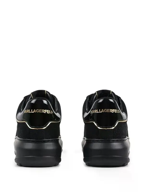 Karl Lagerfeld Logo Eyelet Trainers