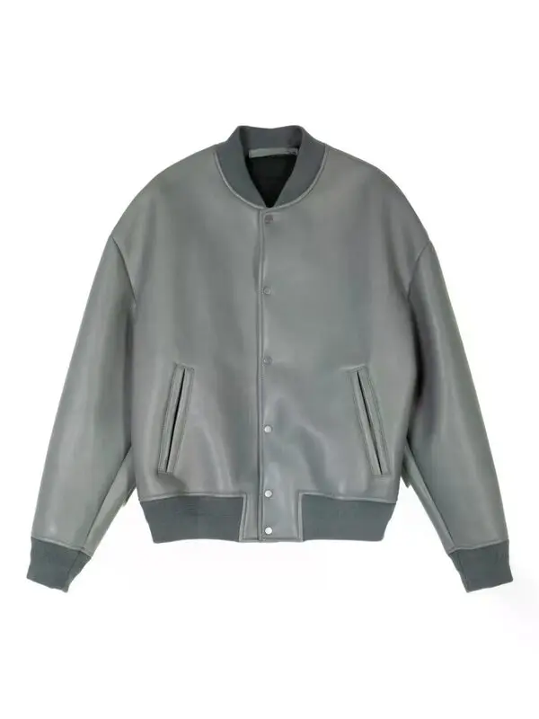 SALVATORE SANTORO Leather Bomber Jacket