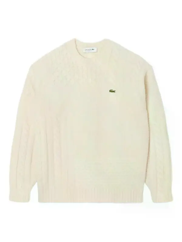Lacoste Cable Knit Pullover