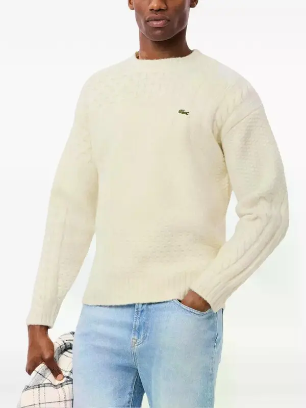 Lacoste Cable Knit Pullover