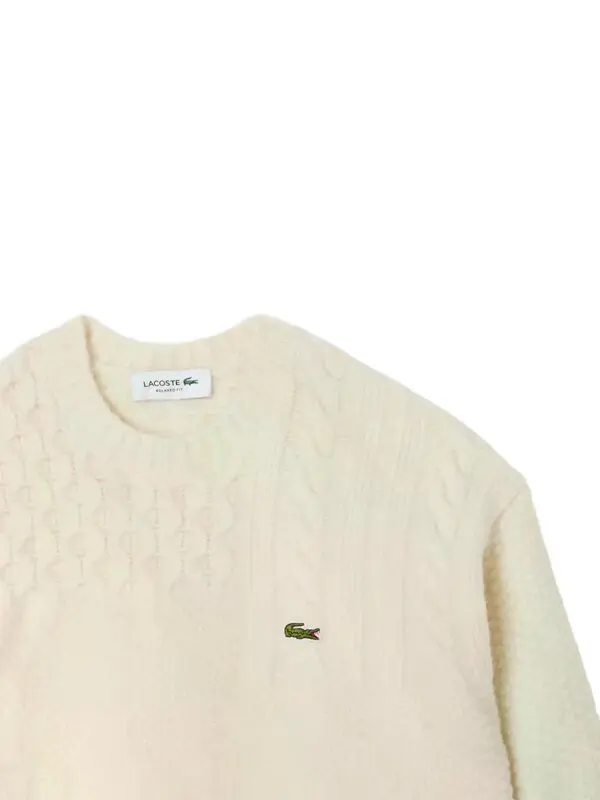 Lacoste Cable Knit Pullover