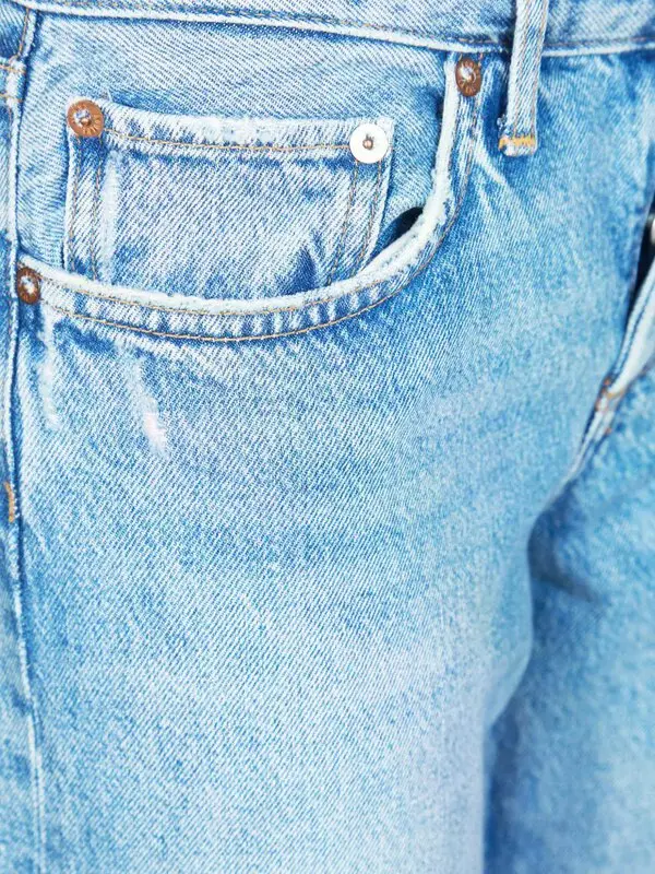 AGOLDE Five-pocket Straight Leg Jeans