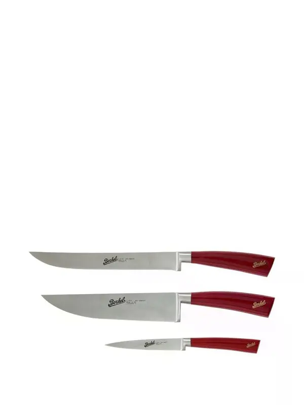 BERKEL Stainless-steel Knifes - Red