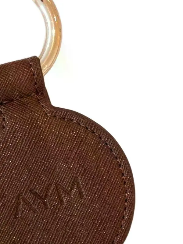 AMOR Y MEZCAL Round-shape Leather Clip