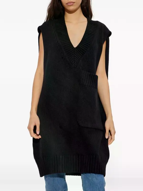 Issey Miyake Breeze V-neck Vest