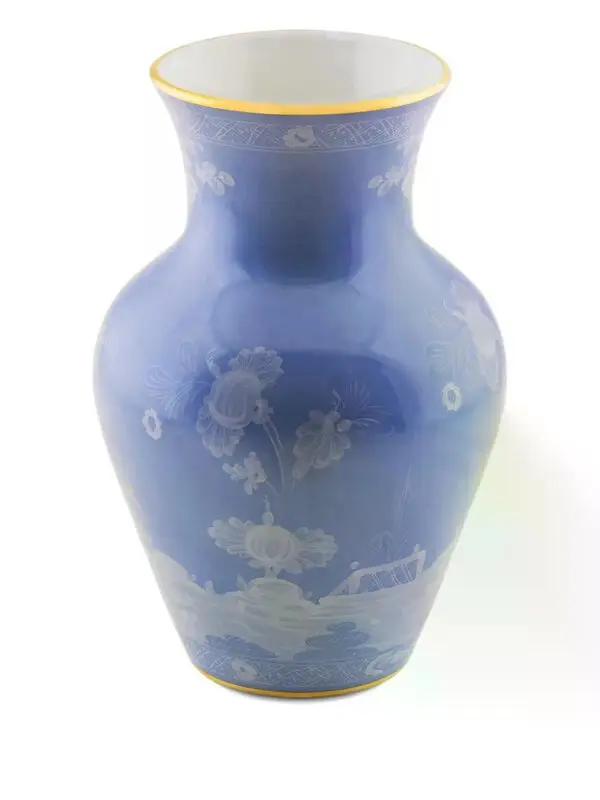 GINORI 1735 Pervinca Ming Vase