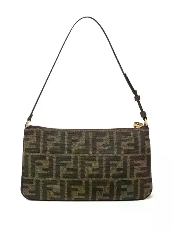 Fendi Jacquard Patterned Tote Bag